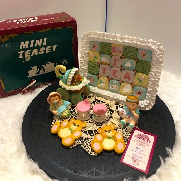 Toys | Vintage Babys First Teaset Mini Tea Set | Poshmark